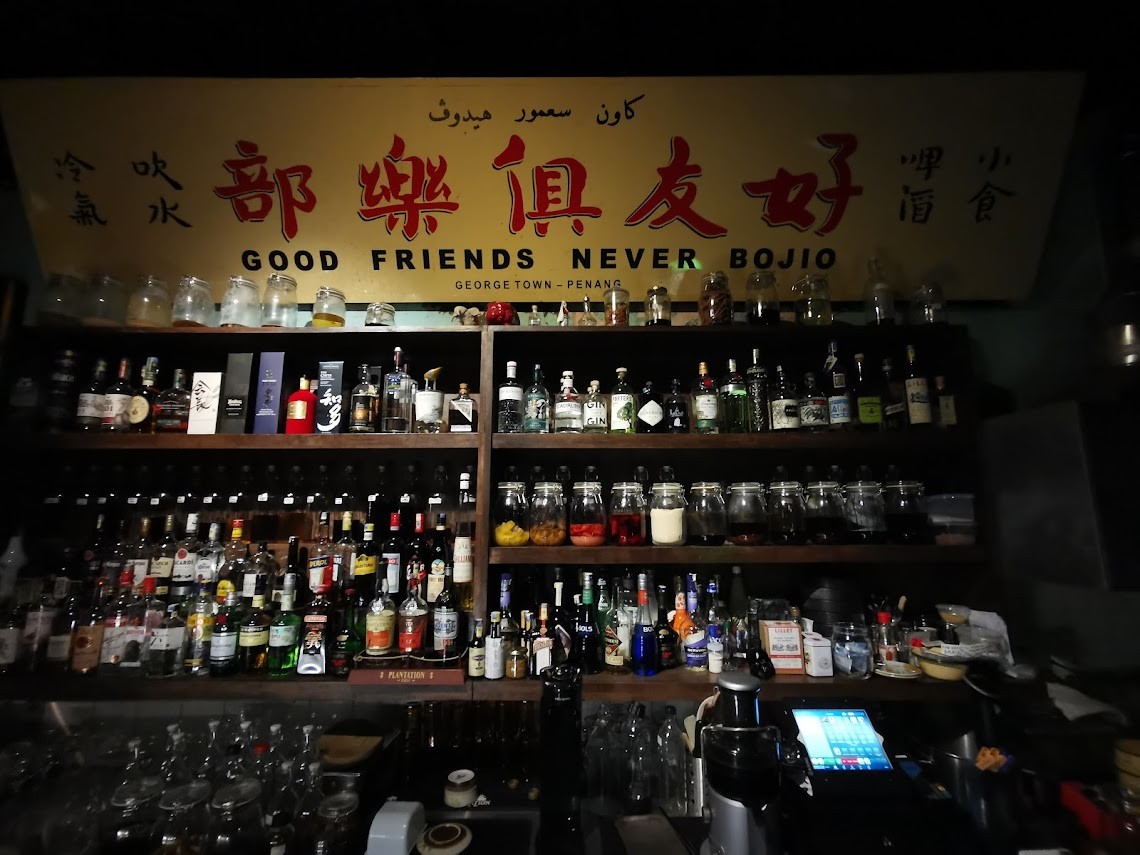 Good Friends Club, Cocktail Bar cuisine at George Town, Penang | Foodcrush